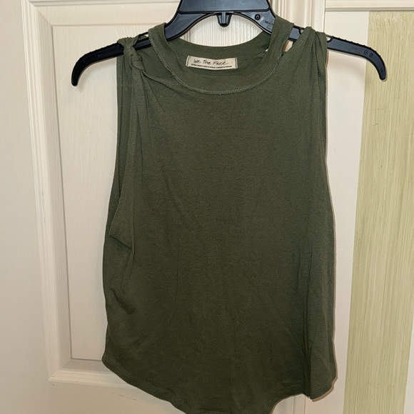 We The Free | Tops | We The Free Army Green Tank Top | Poshmark